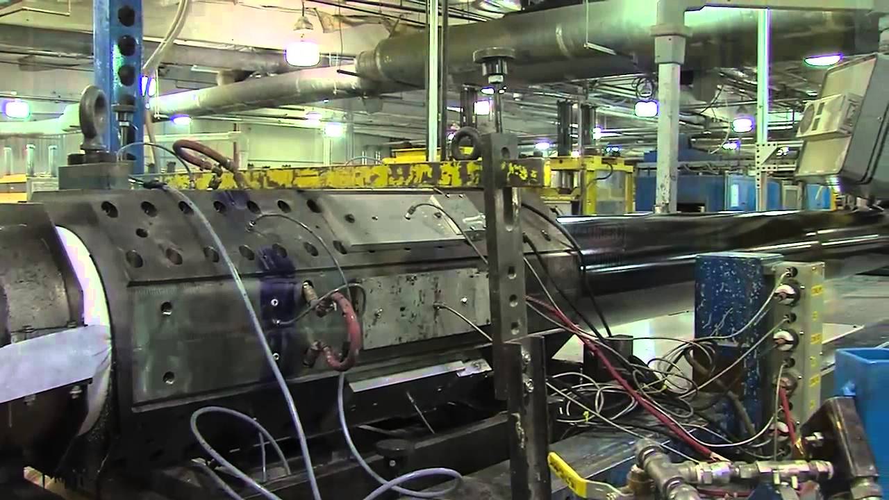 FRP Pultrusion Process Video - YouTube
