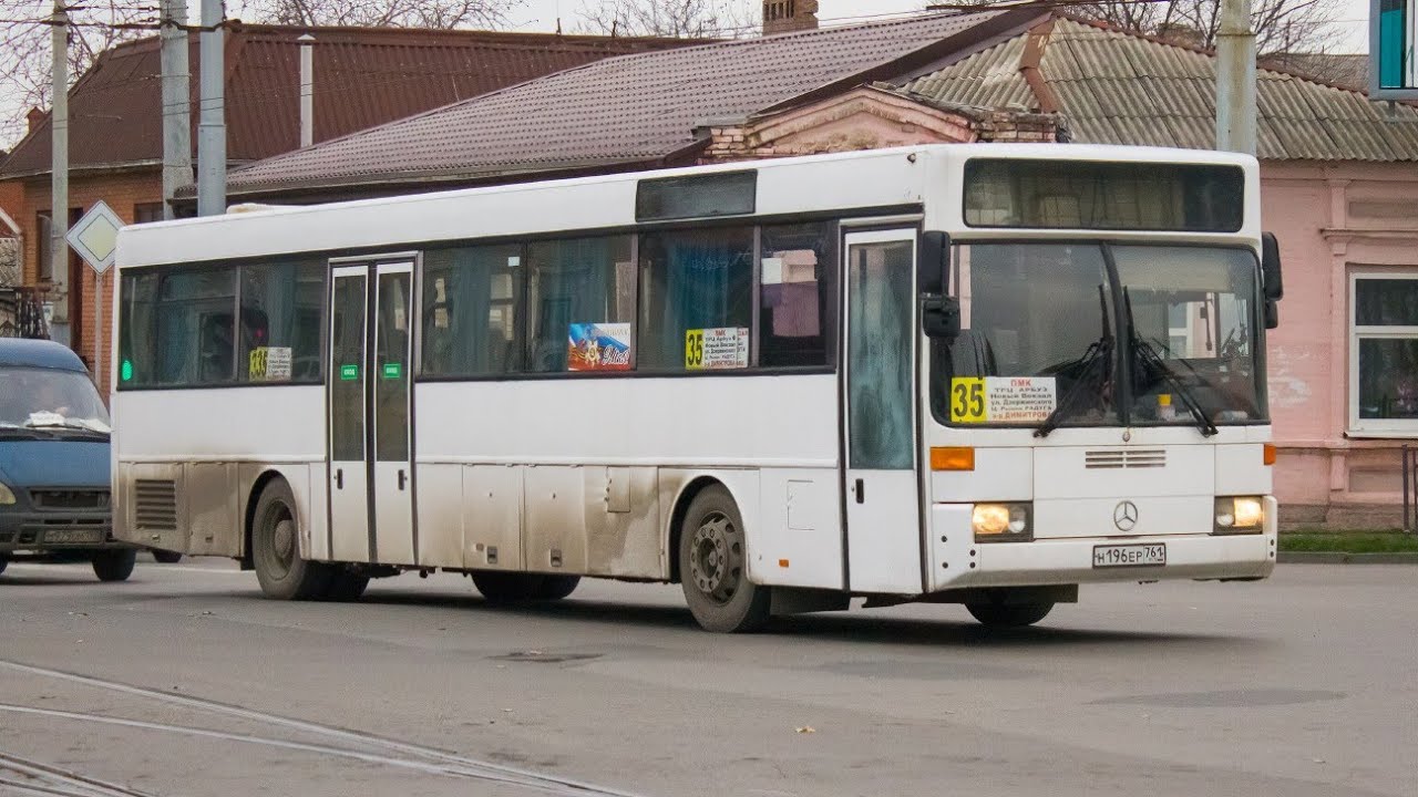 Mercedes-Benz O407 № Н 196 ЕР 761 часть 3 - YouTube