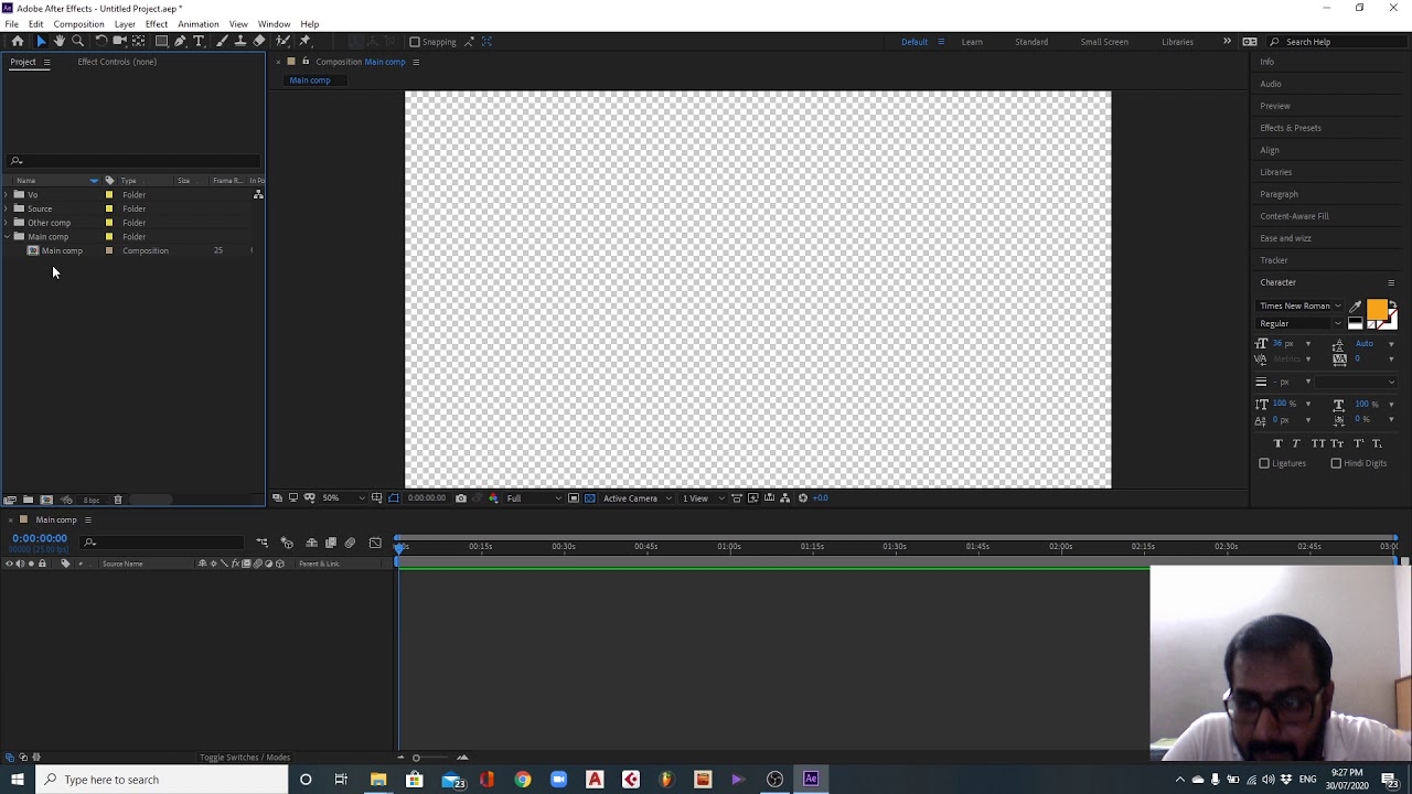 How to manage Files & Folder in after effects - YouTube