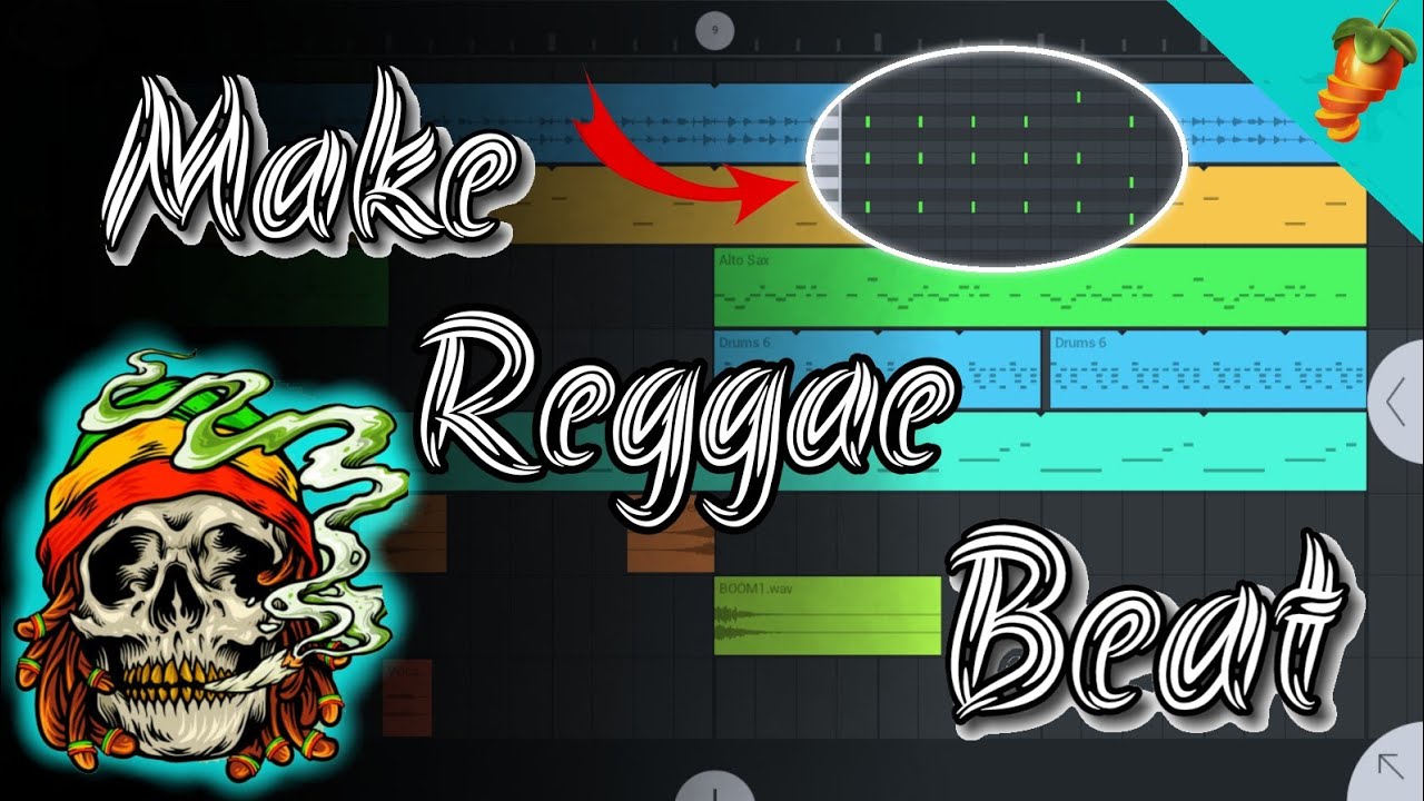 How to make reggae beat in fl studio mobile #beats #flstudiomobile # ...