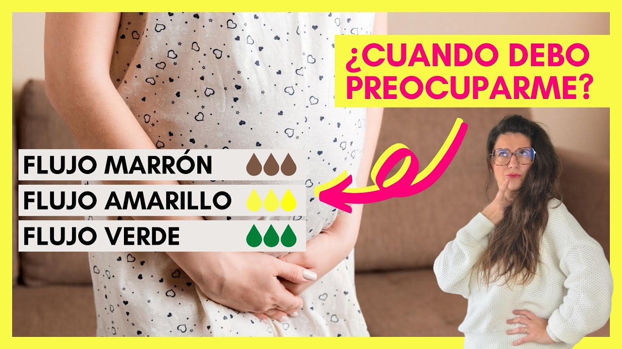 💦 FLUJO BLANCO en los Primeros Días del EMBARAZO es NORMAL o ANORMAL ...