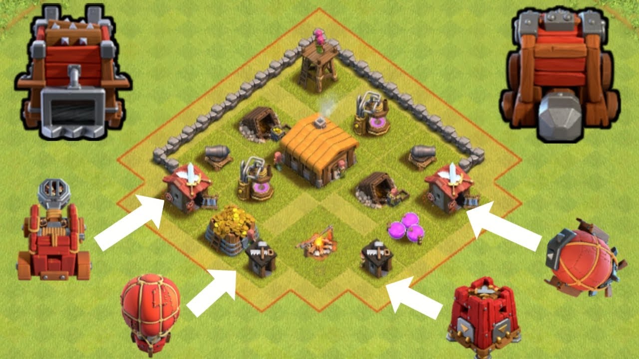 Max TH2 vs All SIEGE MACHINES | #coc | COC Experiments - YouTube