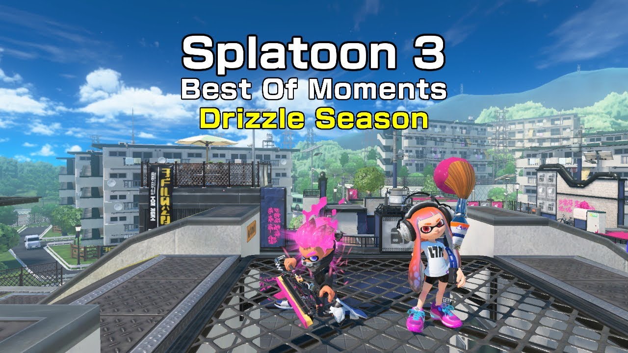 Splatoon 3 Best Of Moments Drizzle Season - YouTube