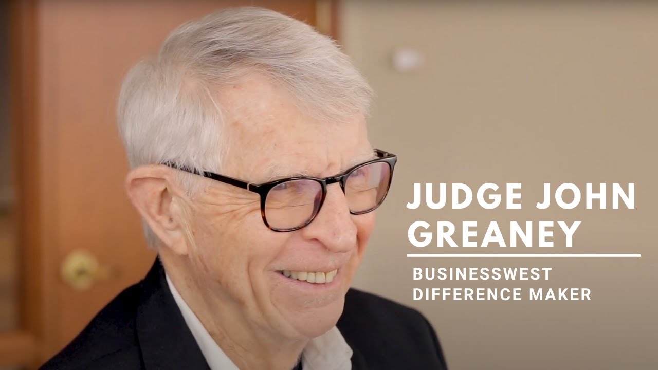 BusinessWest Difference Makers 2022: John Greaney - YouTube