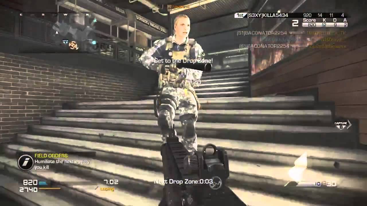 Call of Duty® Ghosts SHOTGUN Clip - YouTube
