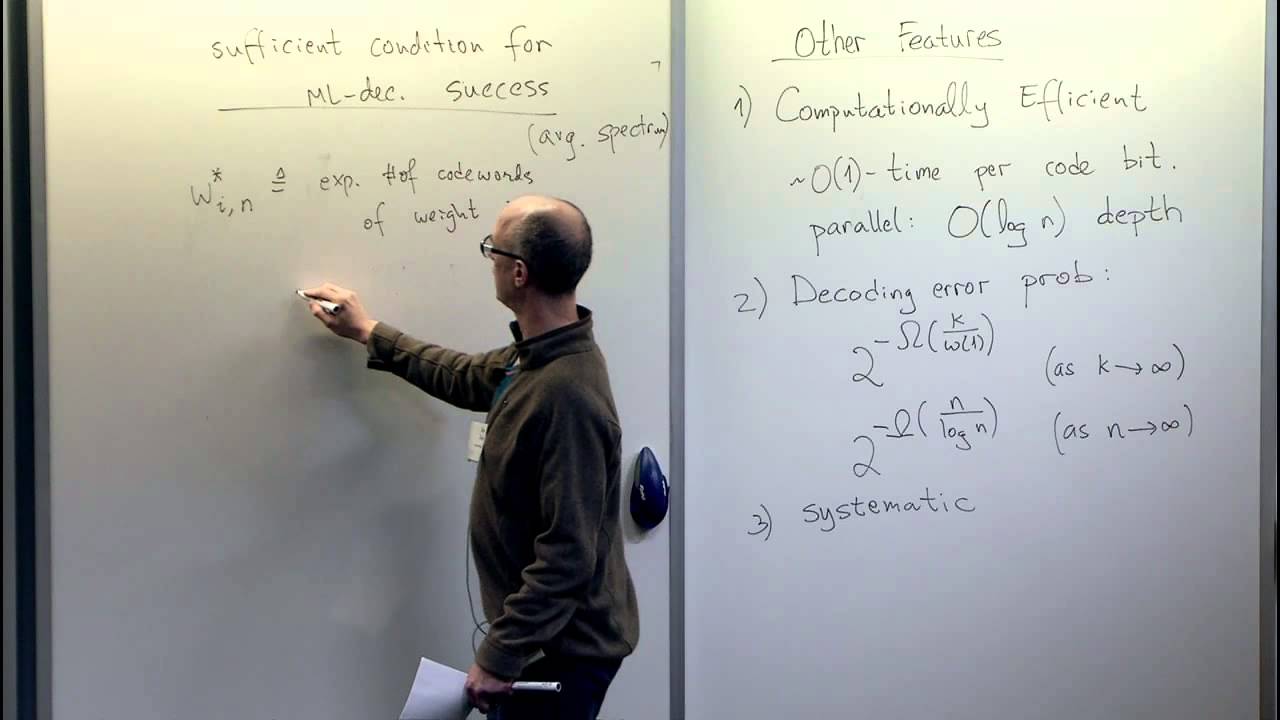 Deterministic Rateless Codes for BSC - YouTube