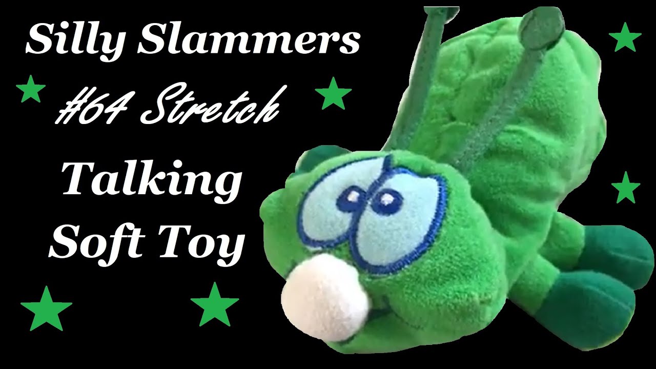Silly Slammers #64 Stretch Talking Soft Toy - YouTube