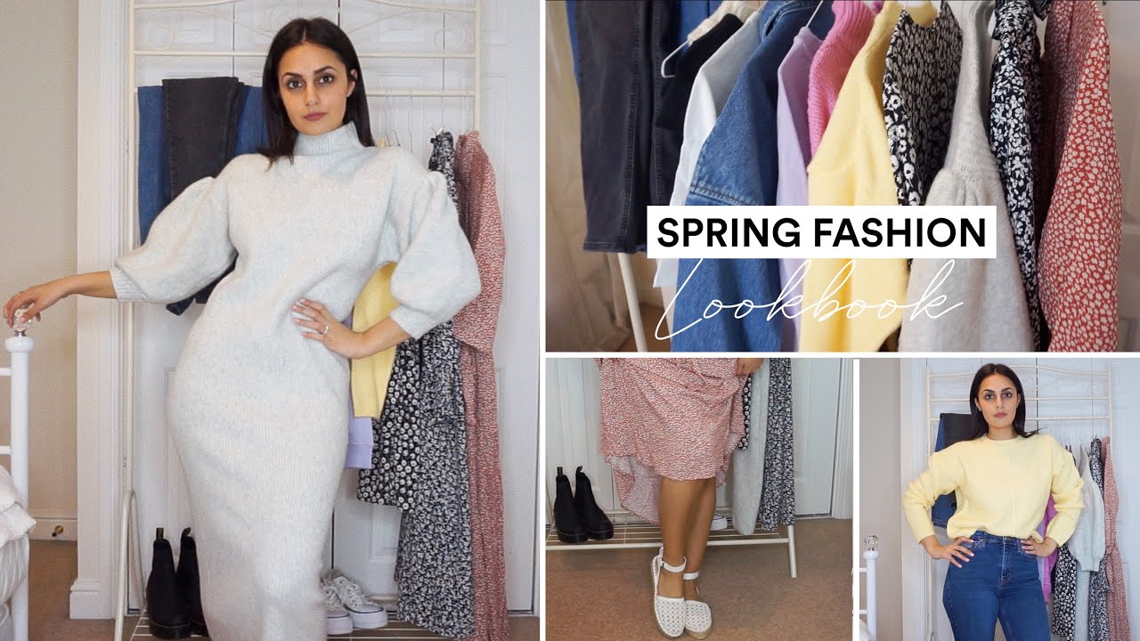 SPRING FASHION LOOKBOOK 2020 - YouTube
