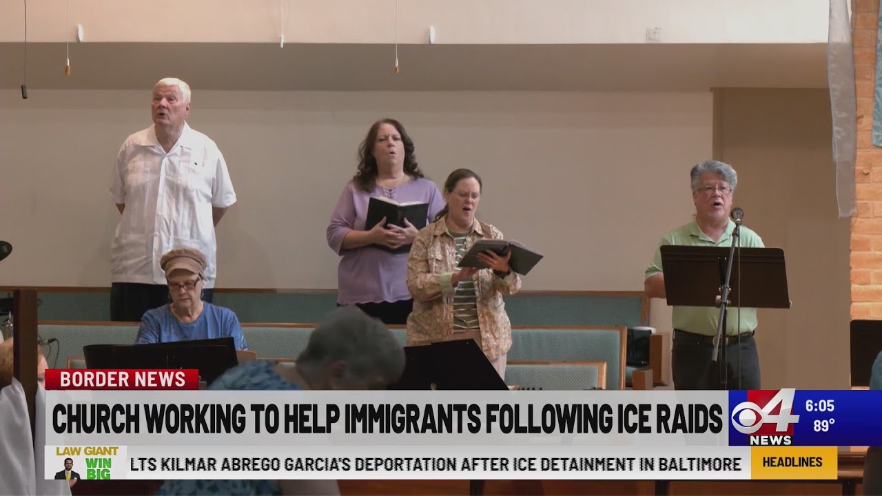 Church Working to Help Immigrants Following ICE Raids - YouTube