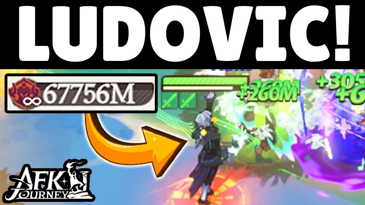 LUDOVIC Is In The NEW BEST King Croaker Endless Team! AFK Journey - YouTube