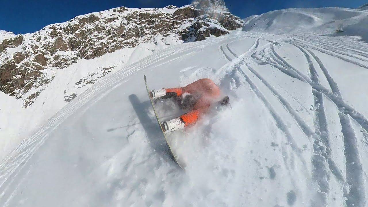 Snowboard fails in Breuil-Cervinia (March/April 2023) - YouTube