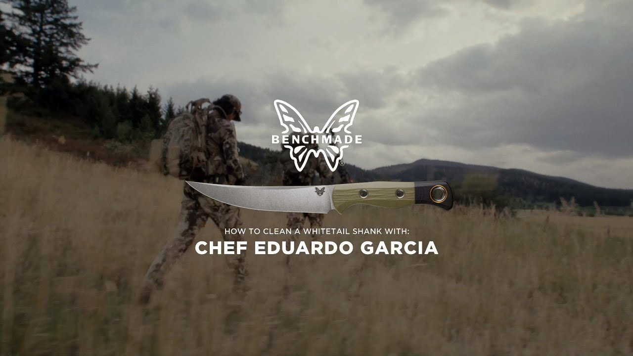 How to Clean a Whitetail Shank with Chef Eduardo Garcia | Benchmade ...
