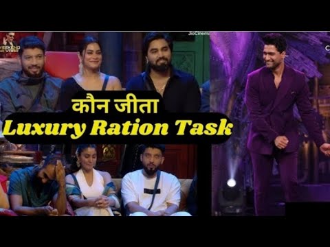 BIGG BOSS OTT 3 WKV LUXURY TASK :VICKY KAUSHAL TEAM VS AMMY VIRK TEAM ...