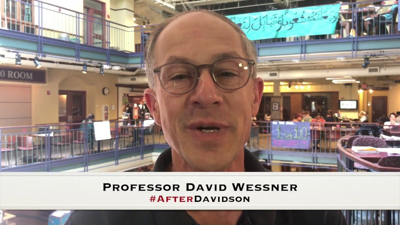 #AfterDavidson - Prof. David Wessner - YouTube