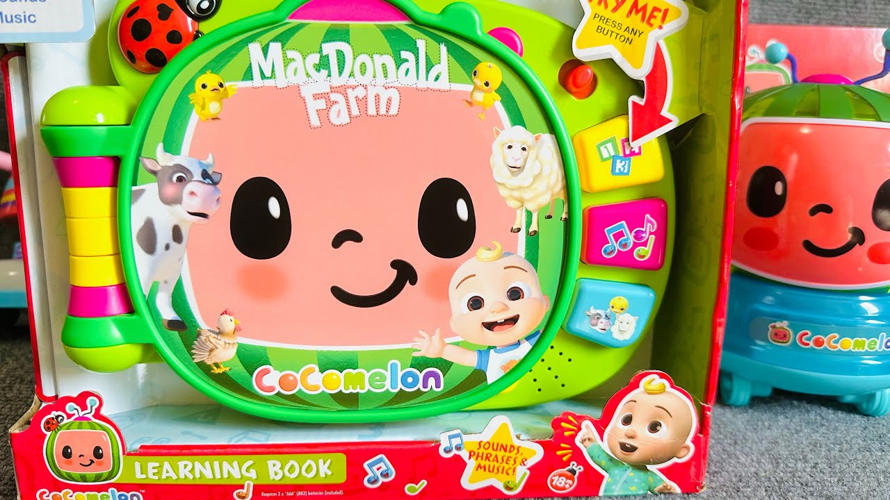 UNBOXING COCOMELON LEARNING BOOK - Satisfying Unboxing Toy & Review ...