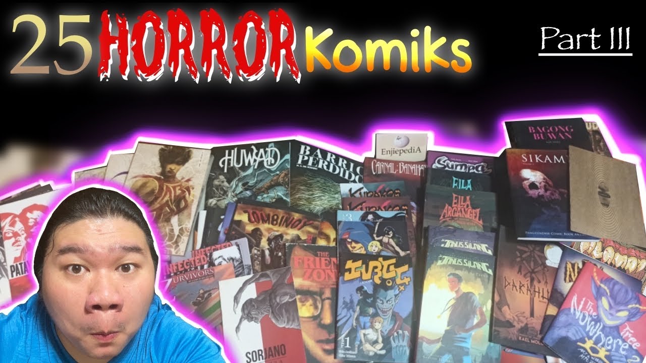 25 HORROR KOMIKS pt.3 - YouTube