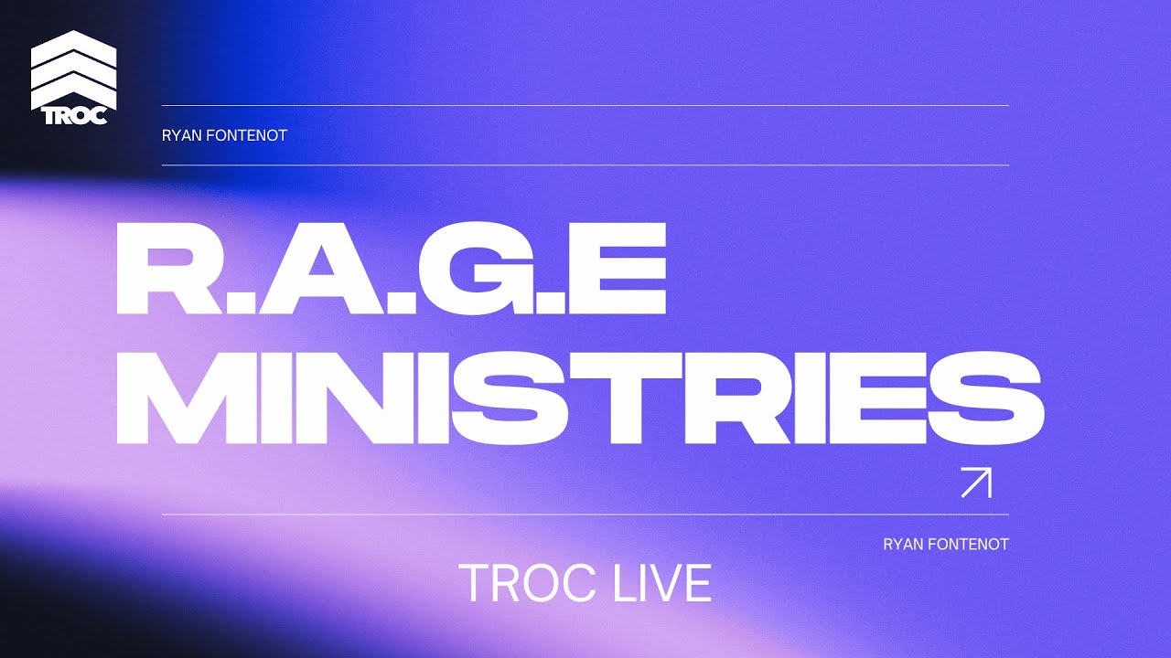 R.A.G.E Ministries // TROC LIVE // Ryan Fontenot - YouTube