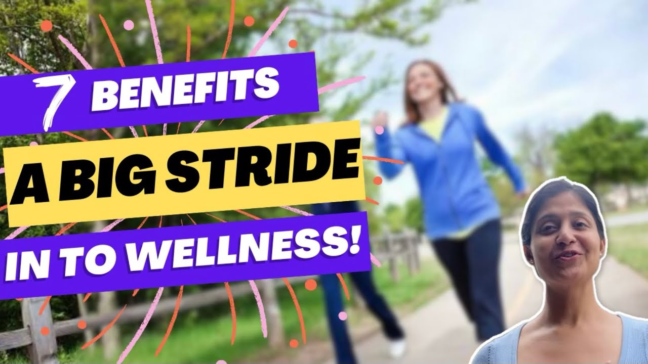 7 Surprising benefits of brisk walk 🚶‍♀️🌼 - YouTube