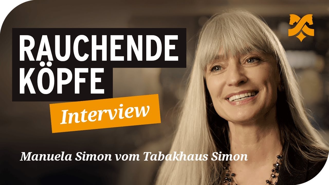 Rauchende Köpfe: Manuela Simon vom Tabakhaus Simon - YouTube