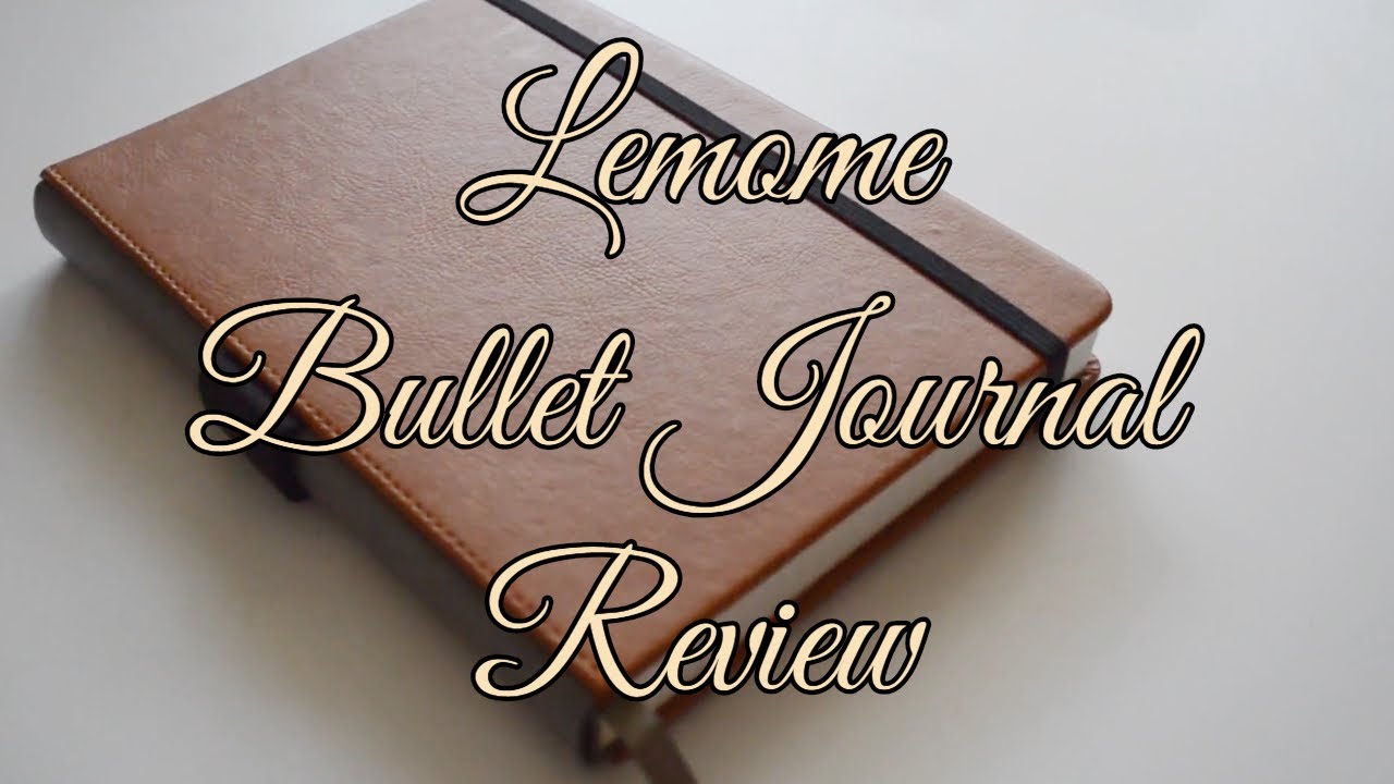 Lemome Bullet Journal Review - YouTube