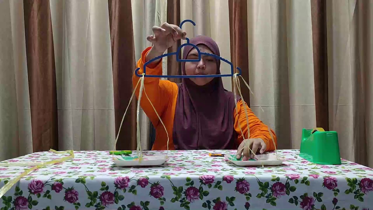 SAINS PRASEKOLAH: TIMBANG OBJEK GUNA UNIT BUKAN PIAWAI - YouTube