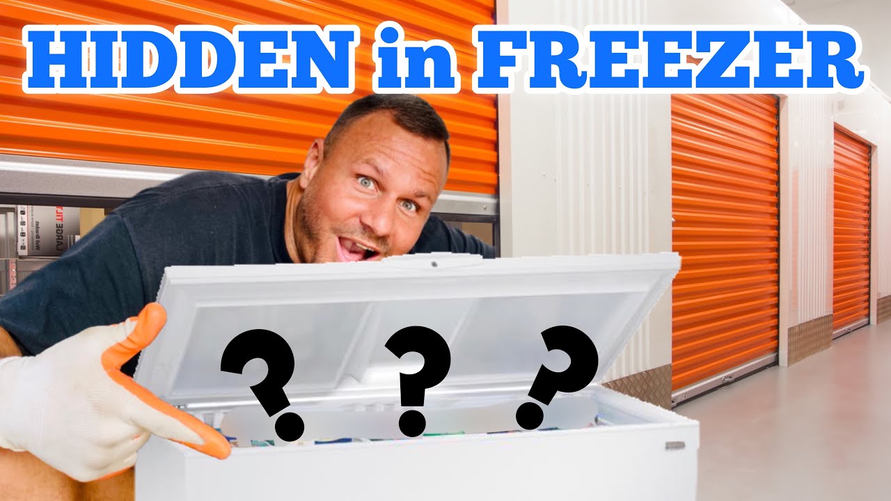 HIDDEN INSIDE THE FREEZER I Bought Abandoned Storage Unit Locker ...