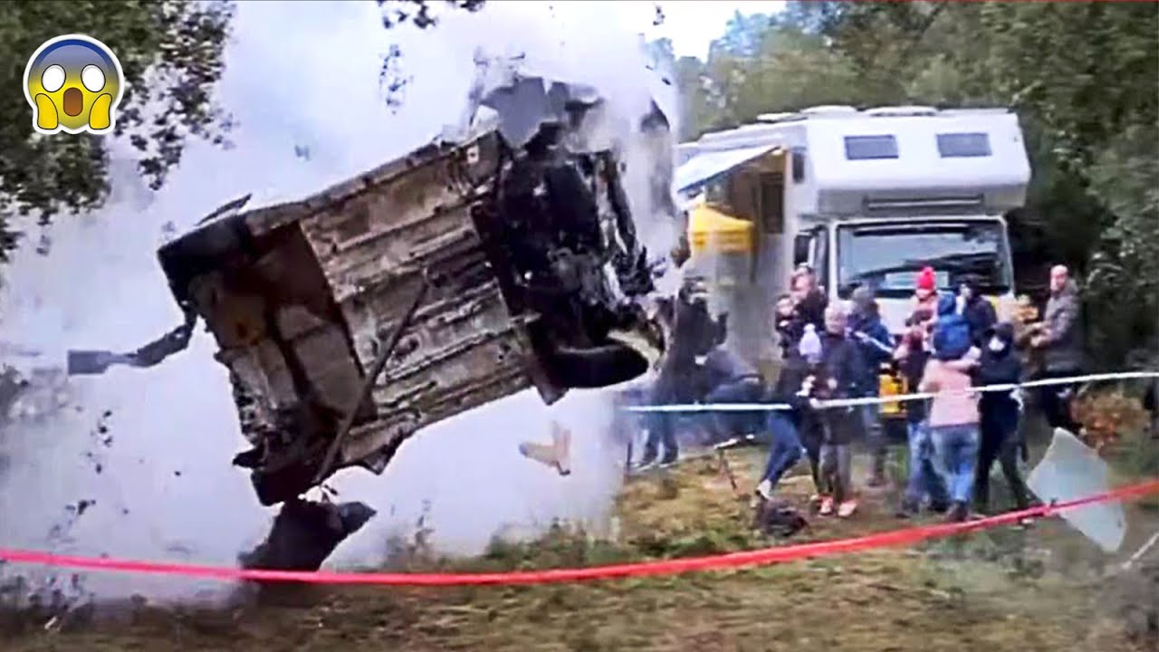 Insane Car & Truck Crash 2023 ! Best Idiots Dangerous Truck Driving ...