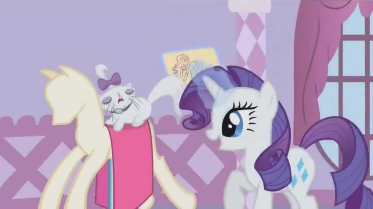 MLP:FIM - Opal and Rarity scene (Polish Fandub) - YouTube