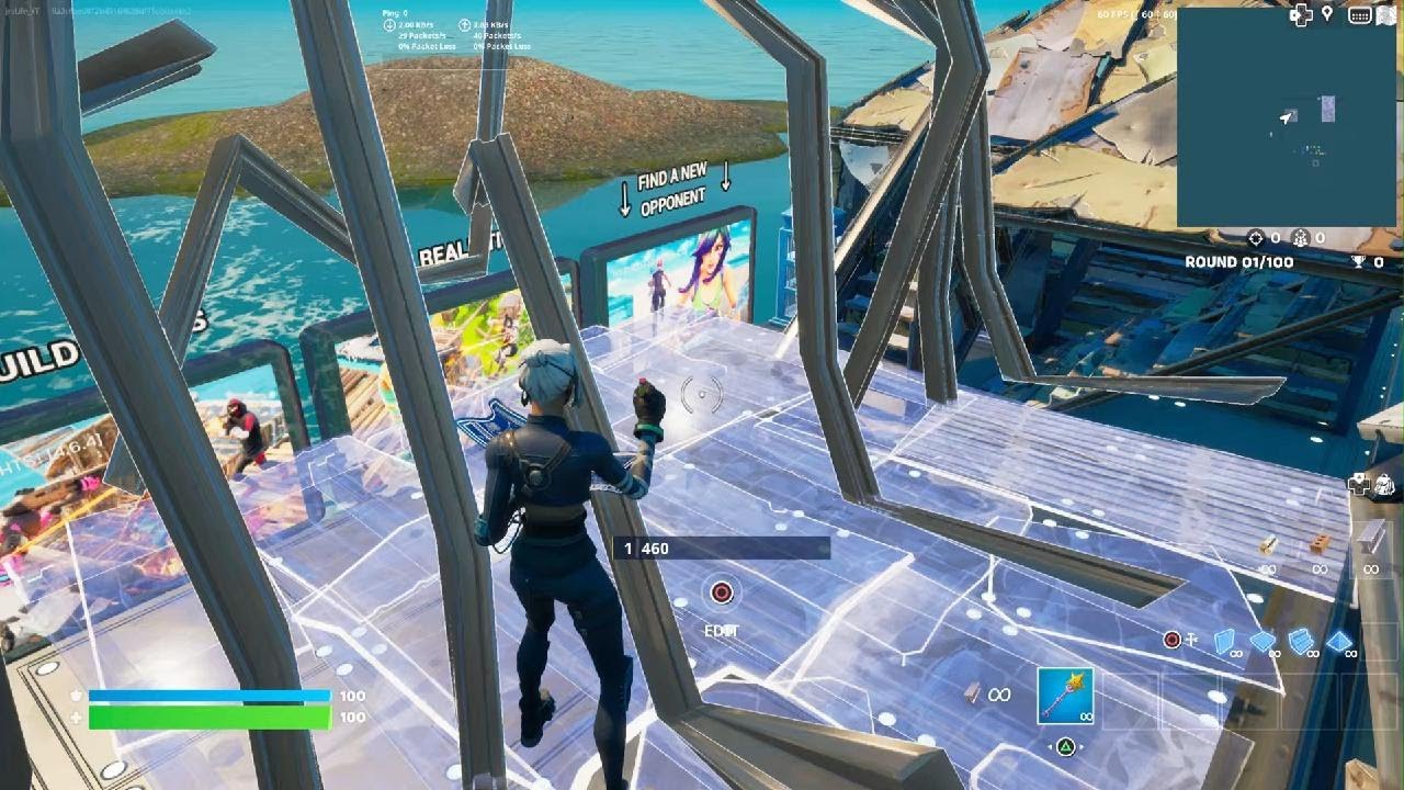 How to make brick and metal invisible in Fortnite - YouTube