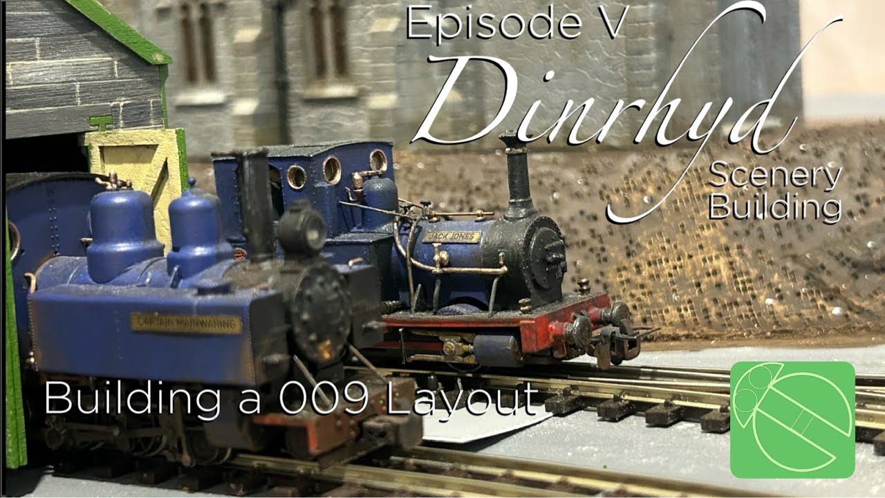 Dinrhyd| OO9 Layout Build| Episode 5: Scenery Building - YouTube
