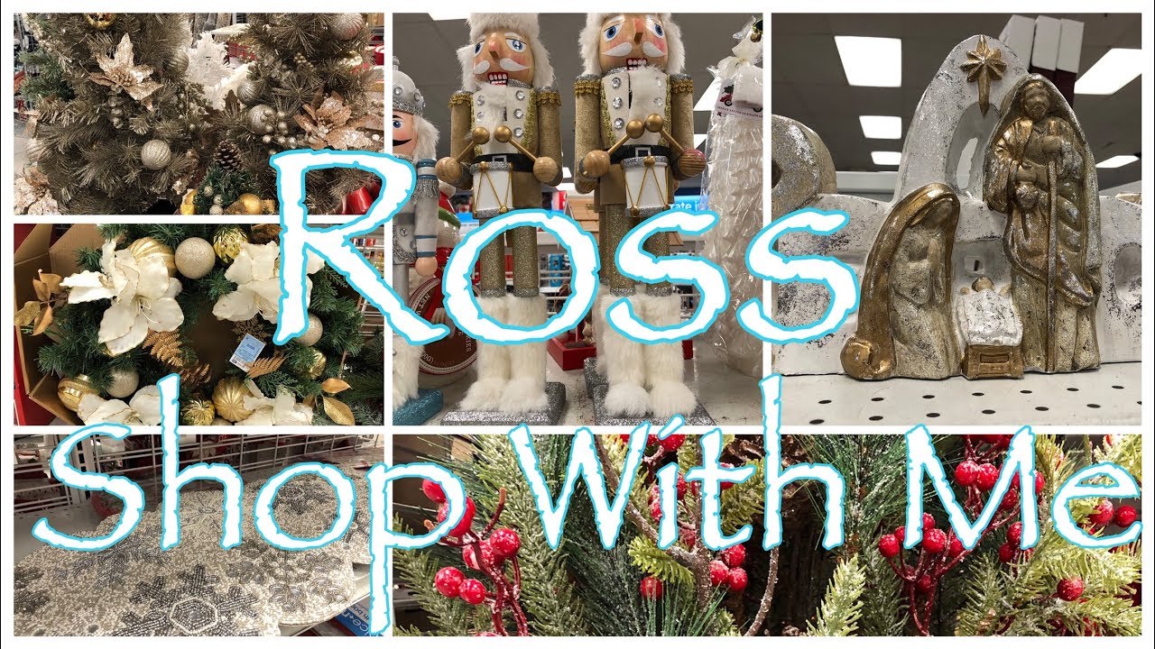 ROSS~SHOP WITH ME~CHRISTMAS DECOR - YouTube
