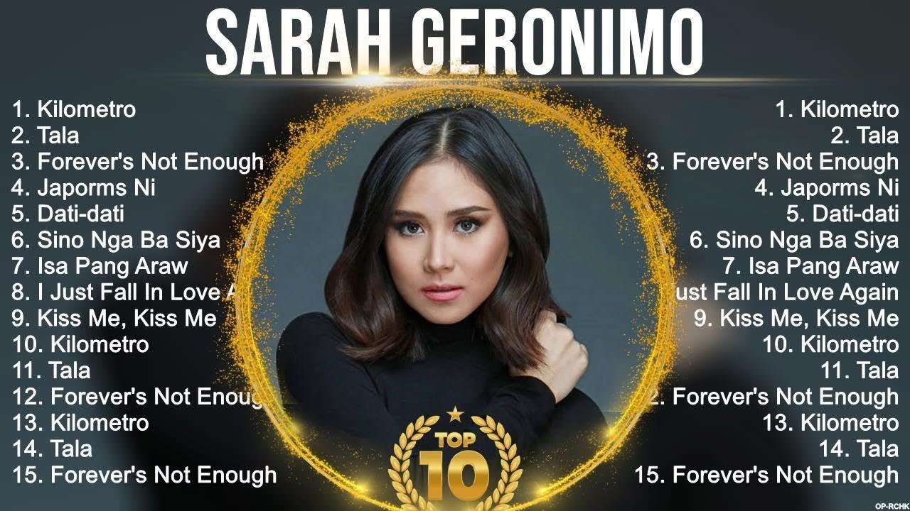 Sarah Geronimo Greatest Hits ~ Best Songs Tagalog Love Songs 80's 90's ...