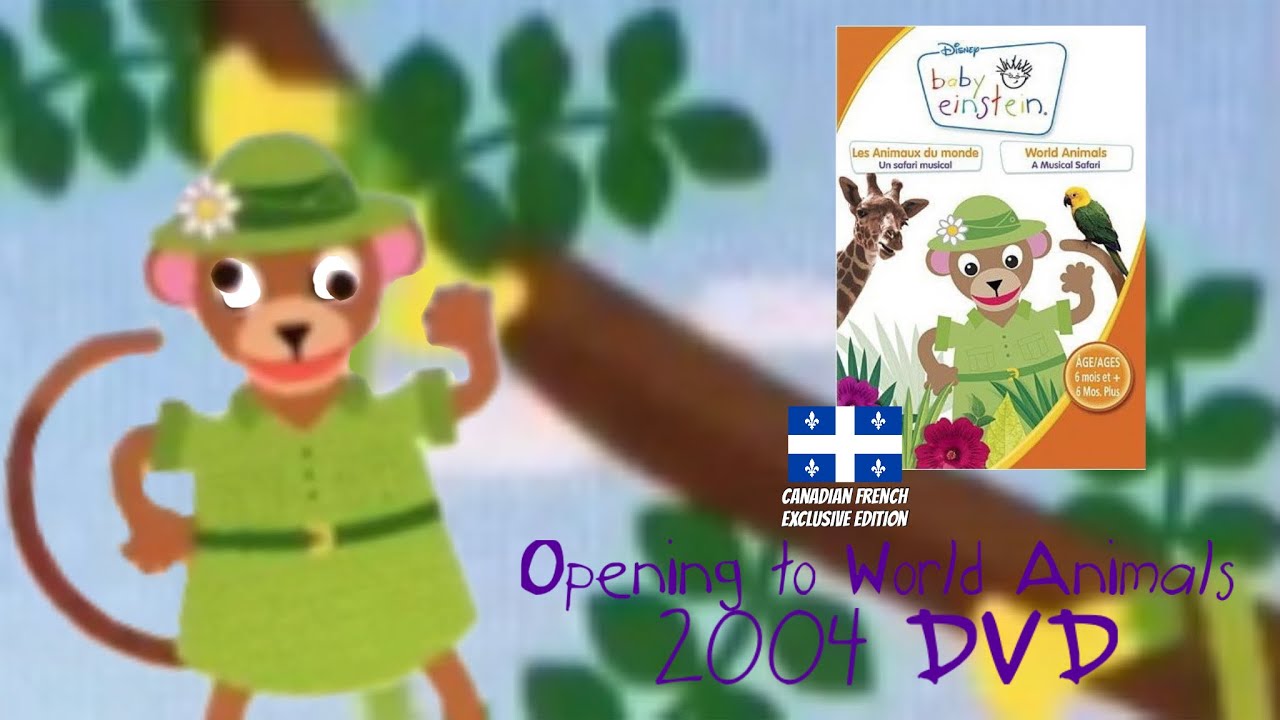 Opening to World Animals (Bébé Einstein Les Animaux du Monde) 2004 DVD ...