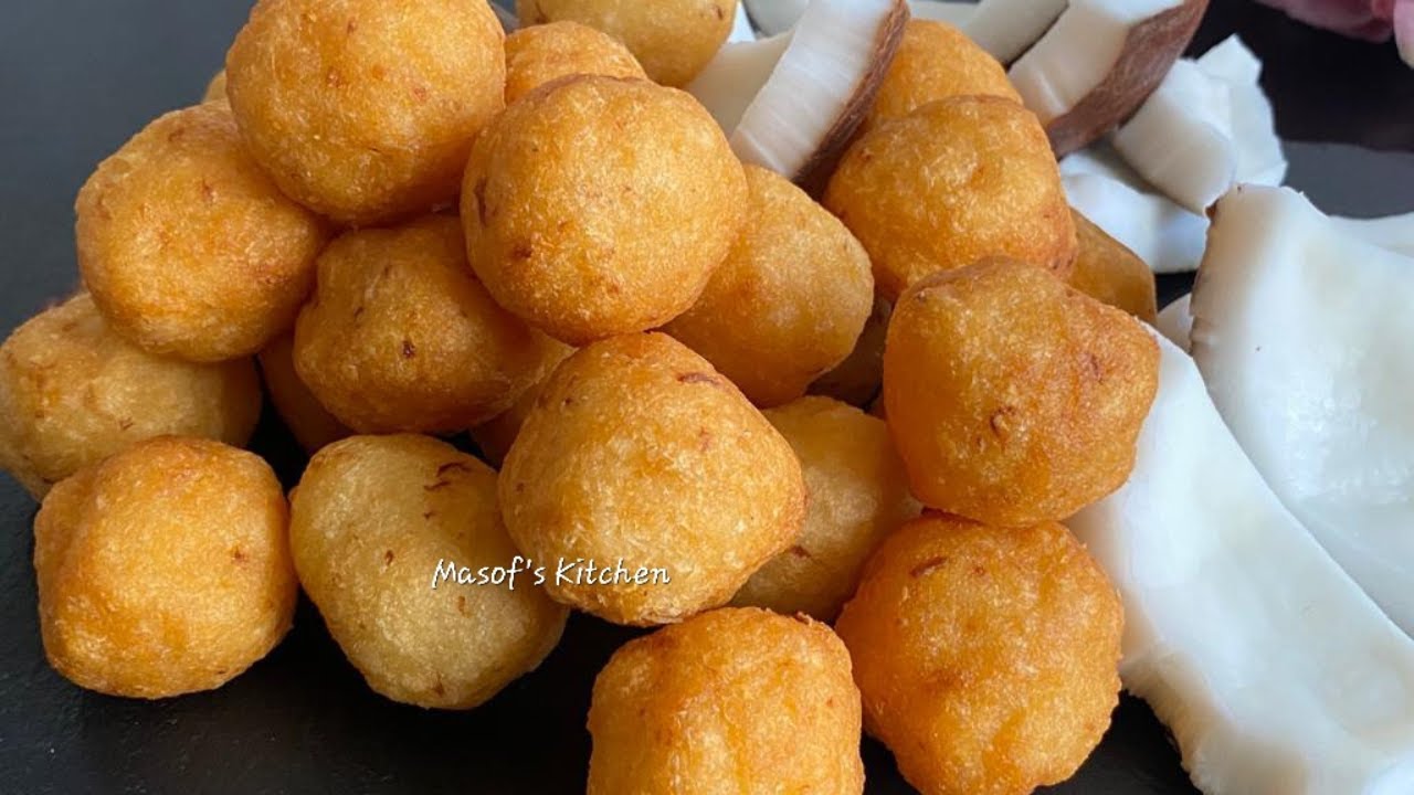 Agbeli Kaaklo Recipe//Cassava Balls//Bankye Akaaklo/@MasofsKitchen ...