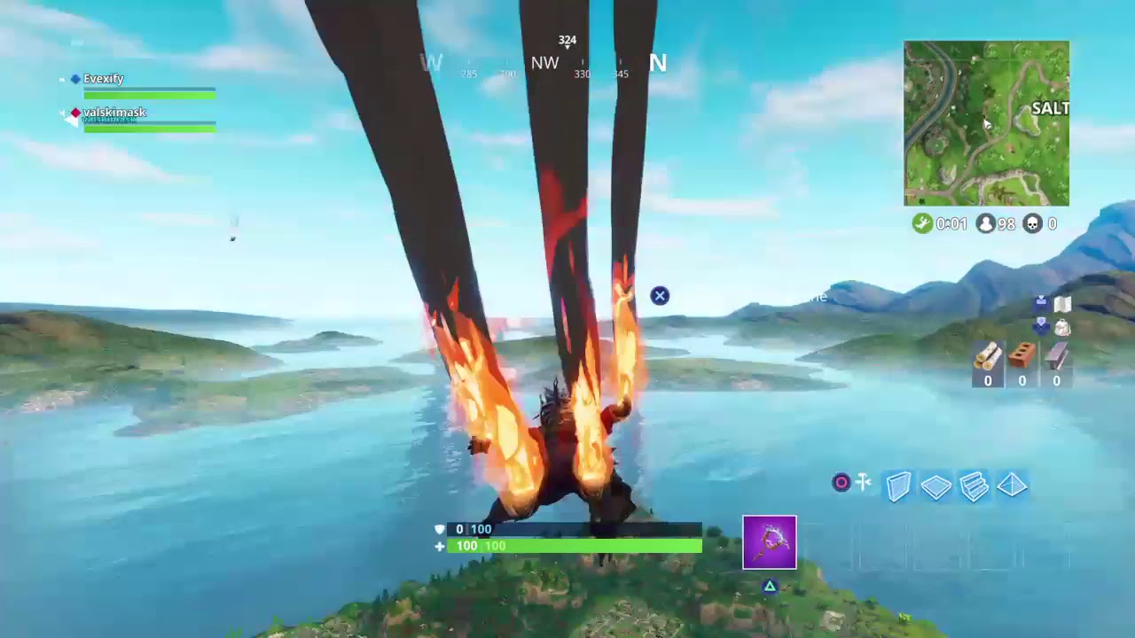 Fortnite Tilted is it destroyed?Rockets hitting tilted!!!! - YouTube