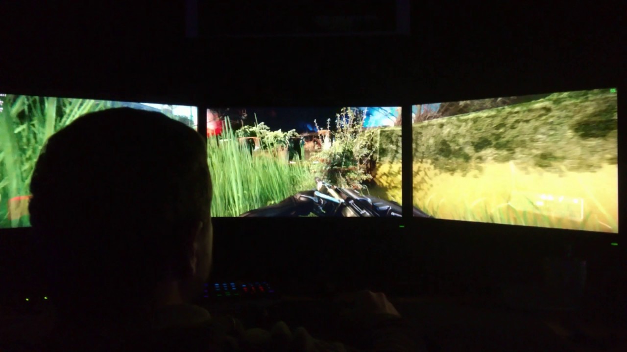GTX 1080 TI Crysis 3 max settings nvidia surround gameplay triple ...