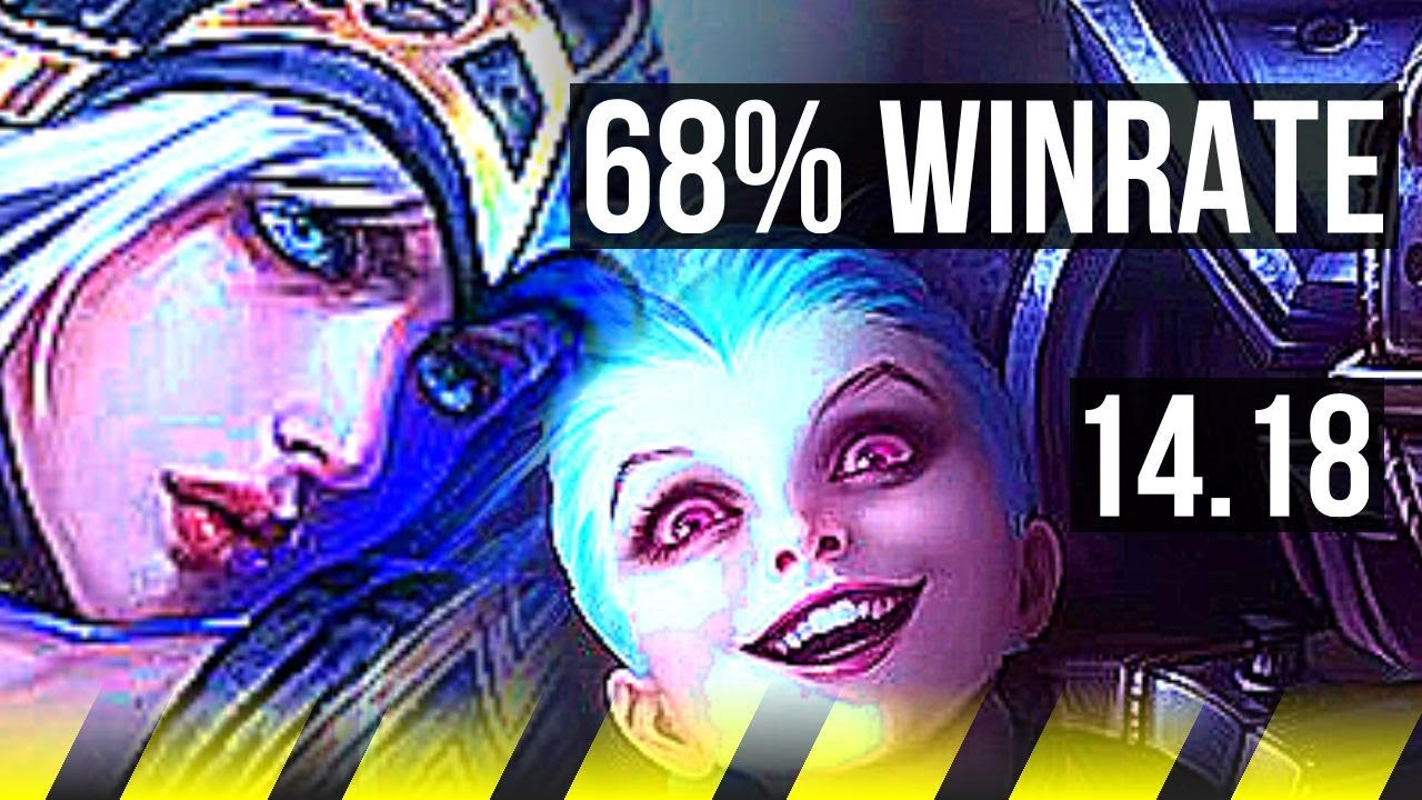 ASHE & Poppy vs JINX & Rell (ADC) | 68% winrate, 4/3/12 | EUW Master ...