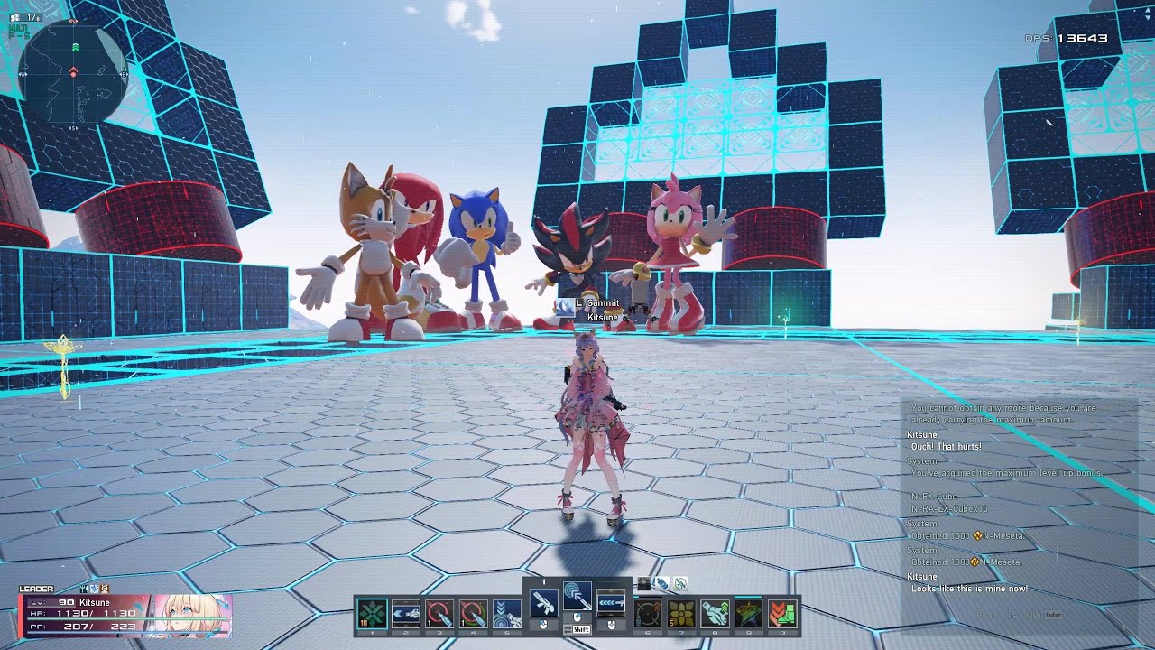 PSO2 NGS - Special Training: Sand Road Sprint Solo 6:13 | Ranger ...