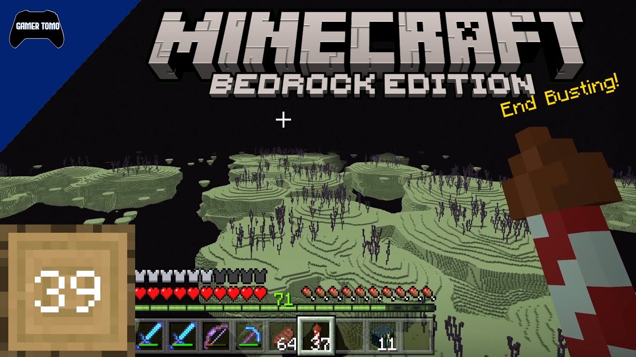 End Busting! | Minecraft Bedrock Edition 1.2 | Tomo's Adventures in Minecraft EP 39 - YouTube