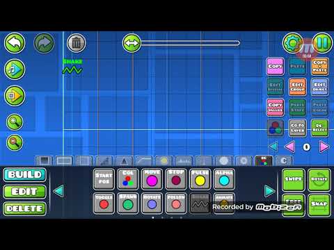 Jak zrobić shake'a w Geometry dash|HELPER GD budowniczy - YouTube
