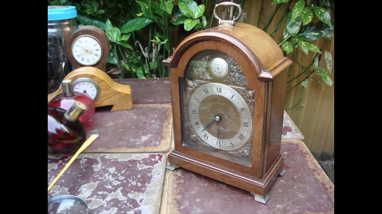 Little Old Vintage Antique Elliot Timepiece Mantle Clock ** See Video ...