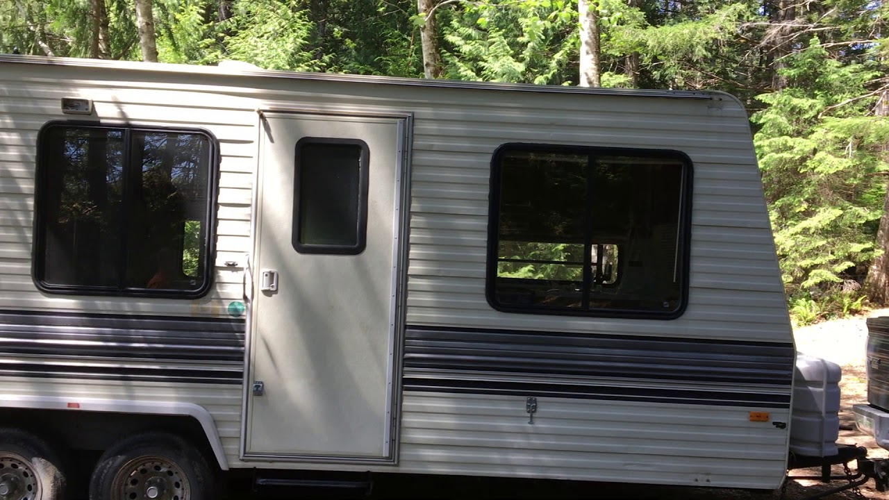 Camping at Pye Lake - YouTube