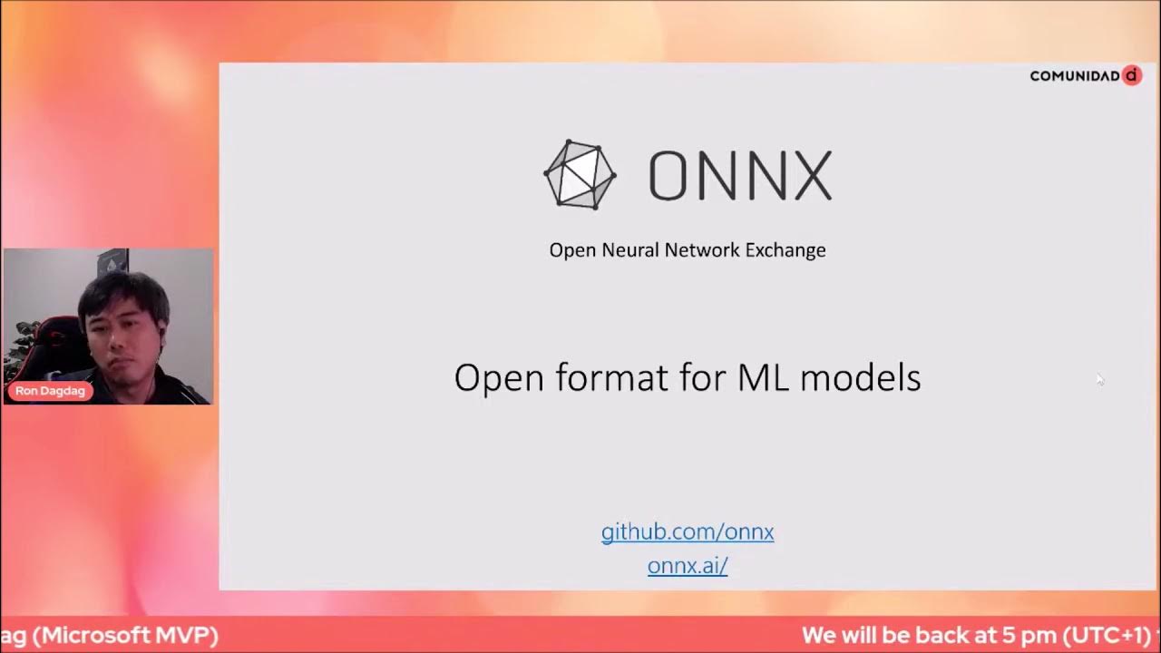Making neural networks portable with ONNX - YouTube