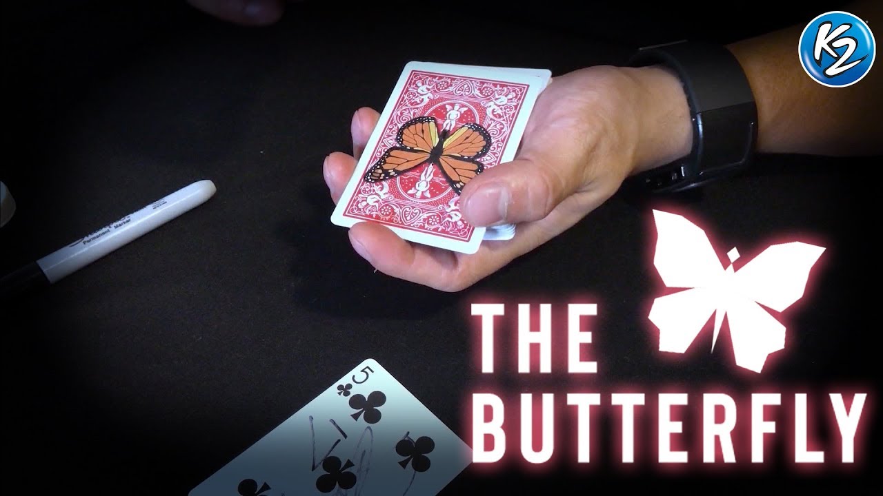 THE BUTTERFLY CARD TRICK - YouTube