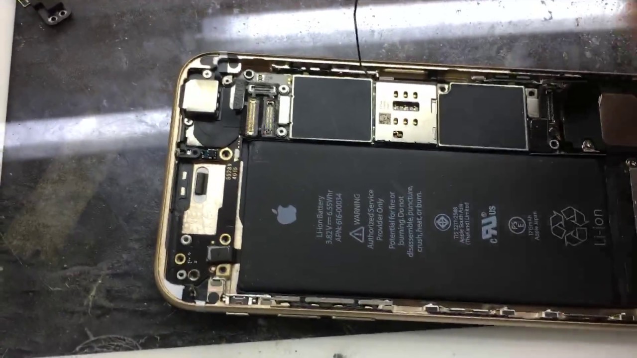 how to change iphone 6s u2 ic - YouTube
