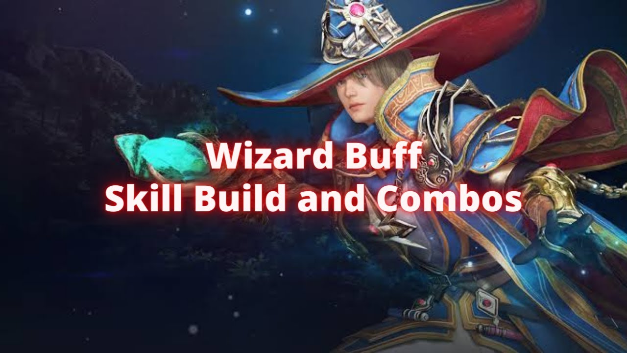 Wizard Buff Skill Build and Combos - Black Desert Mobile - YouTube