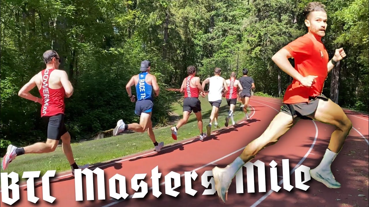 Bowerman Track Club Masters Mile Time Trial | Pacing - YouTube