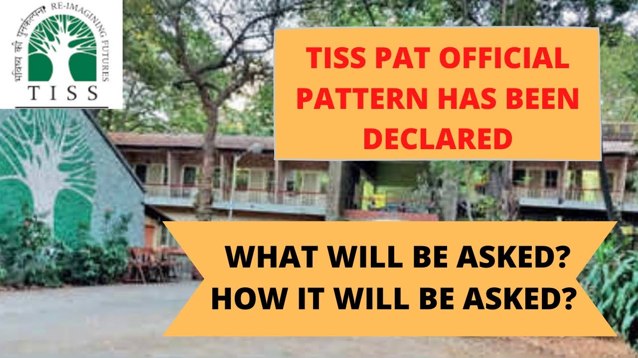 TISS PAT 2021 Official Pattern| What will be asked in TISS PAT Exam ...