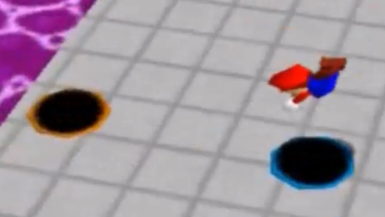 Mari0 64 - Portal Mod "Tutorial" Stage ('Lil Playthrough!) - YouTube