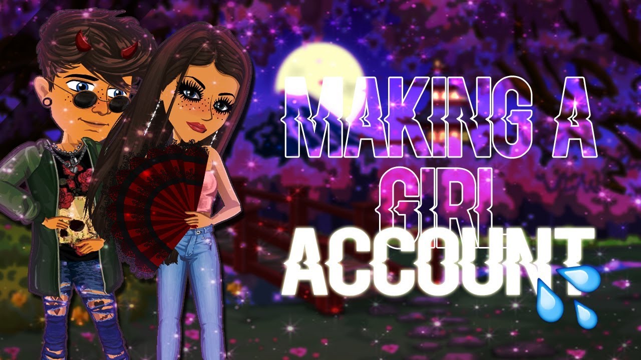 Making a GIRL account! - YouTube